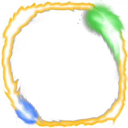 Photo frames. Fireballs
