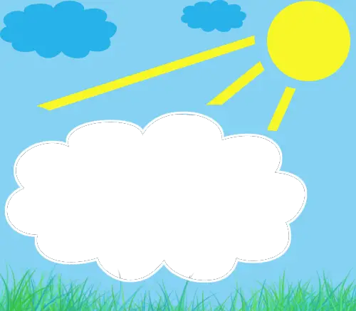 Photo frames. Sunny day