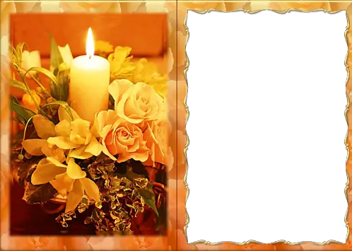 Photo frames. Sad memories