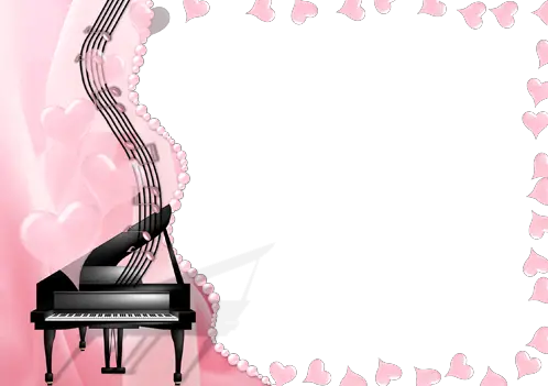 Photo frames. Melody of heart