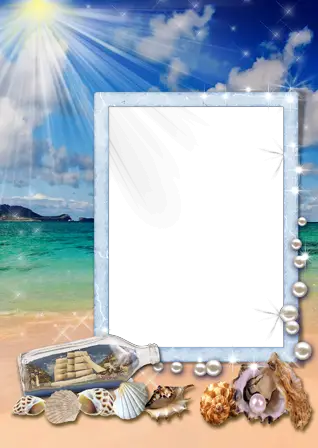 Photo frames. Faraway islands