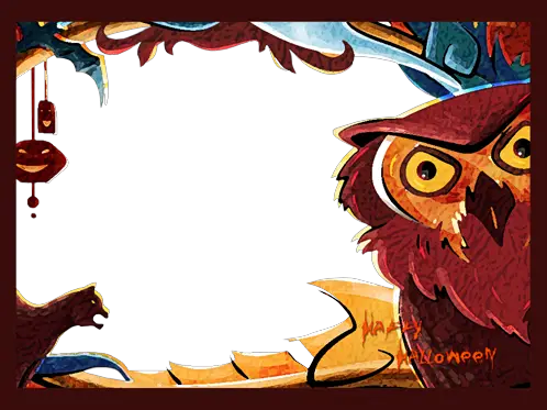 Photo frames. Scary Halloween