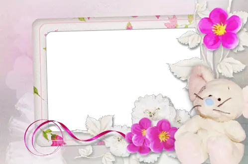 Marcos de fotos. Pequeño ratón