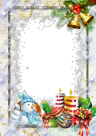 Photo frames. With best wishes before the holidays
