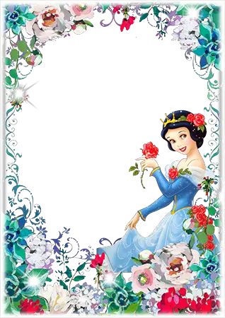 Snow White Picture Frame